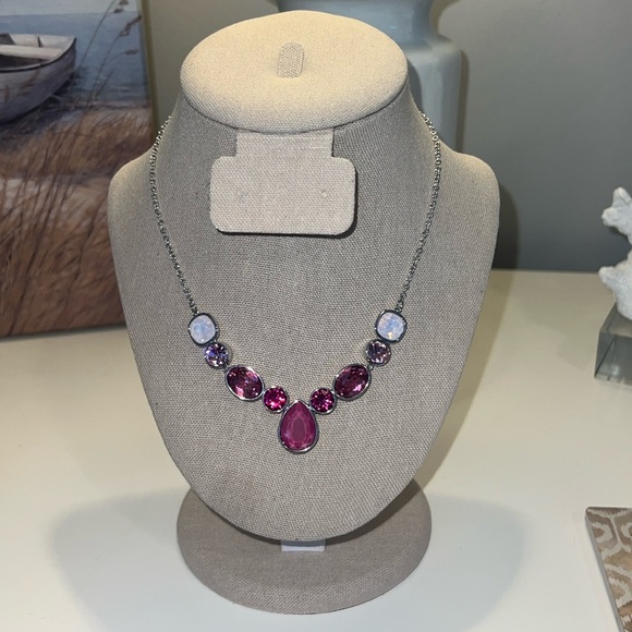 Touchstone Crystal | Jewelry | Touchstone Crystal Pink Necklace | Poshmark